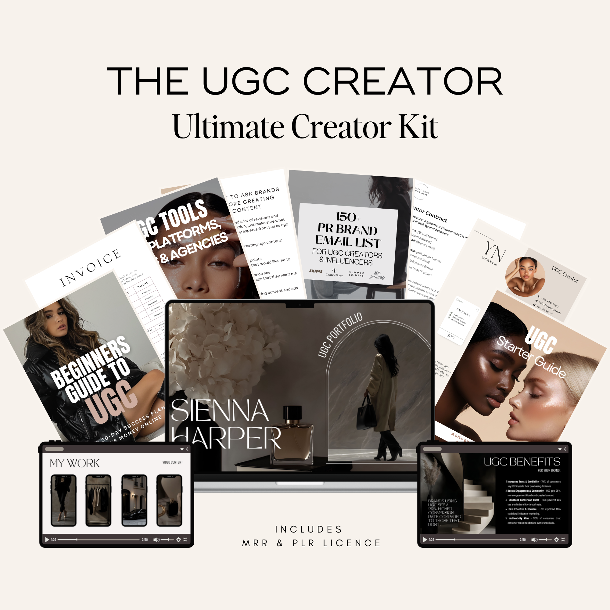 UGC Templates & Content Kits for Creators & Brands | Elevate Her Studio