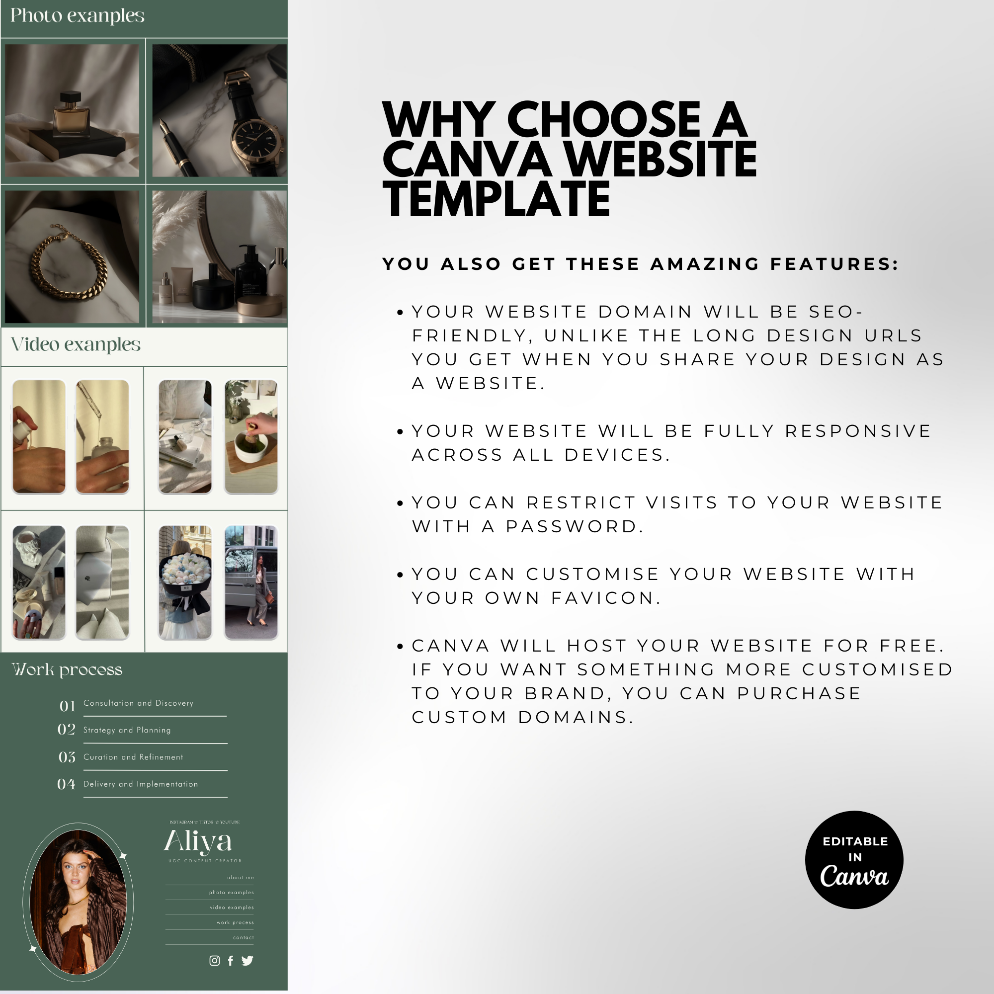 UGC Templates & Content Kits for Creators & Brands | Elevate Her Studio