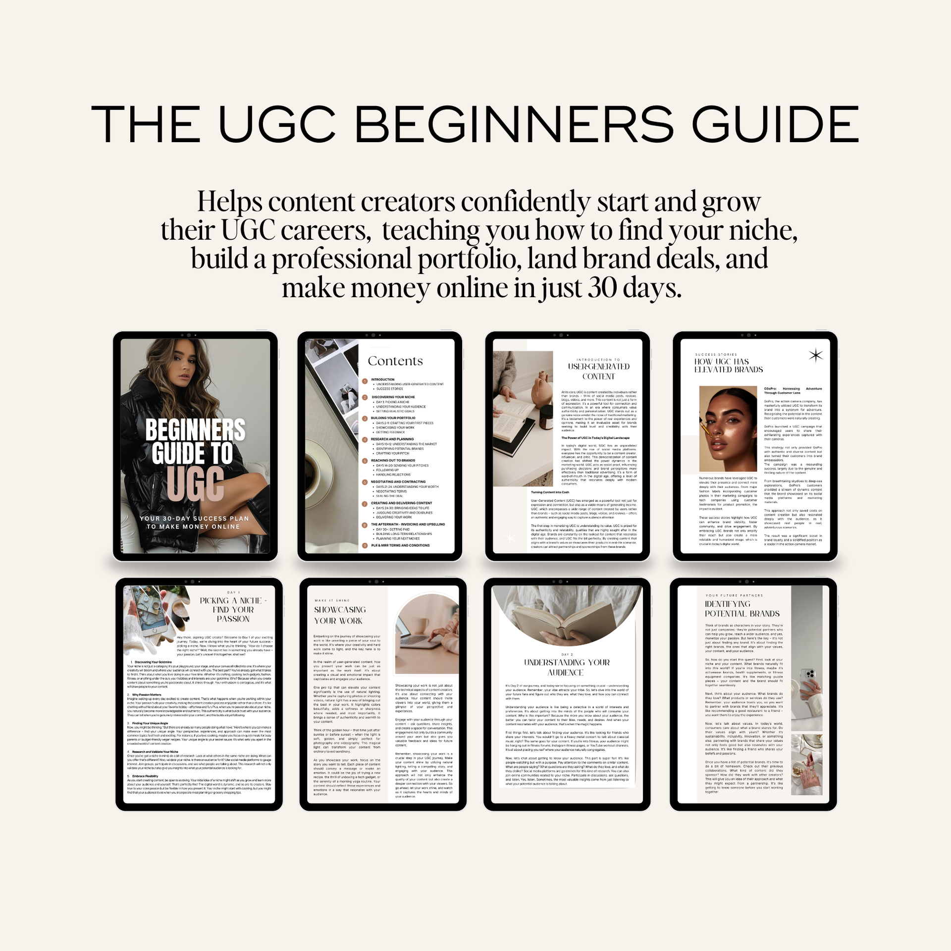 UGC Templates & Content Kits for Creators & Brands | Elevate Her Studio